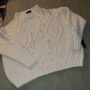 Barneys New York CO-OP | Sweaters | Barneys Knit Coop Pom Pom Sweater M ...